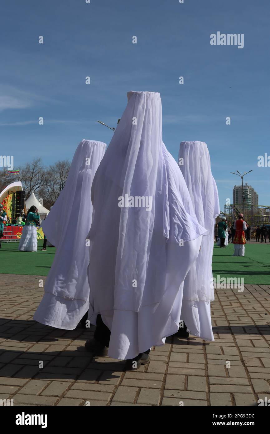 Almaty, Kazakhstan. 21st March 2023. is a very important holiday for ...