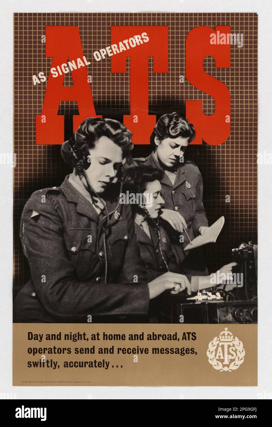 Ats as signal operators hi-res stock photography and images - Alamy