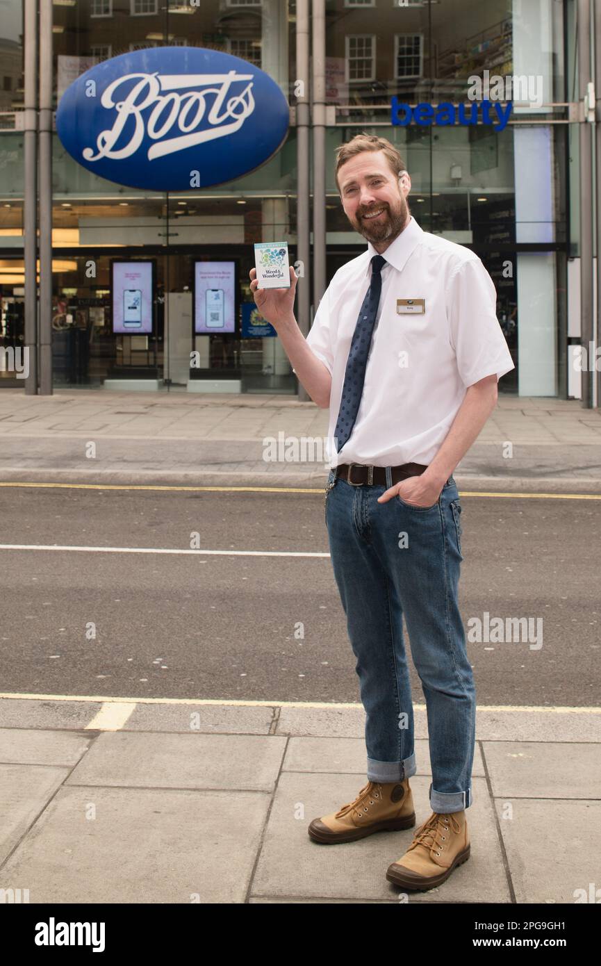 London, UK. 21st March 2023. Kaiser Chiefs Ricky Wilson launches Doctor ...