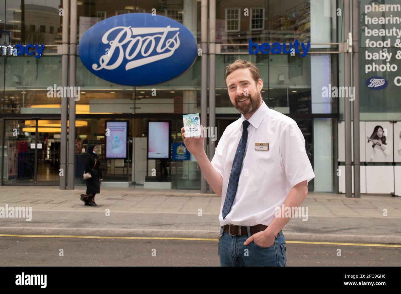 London, UK. 21st March 2023. Kaiser Chiefs Ricky Wilson launches Doctor ...
