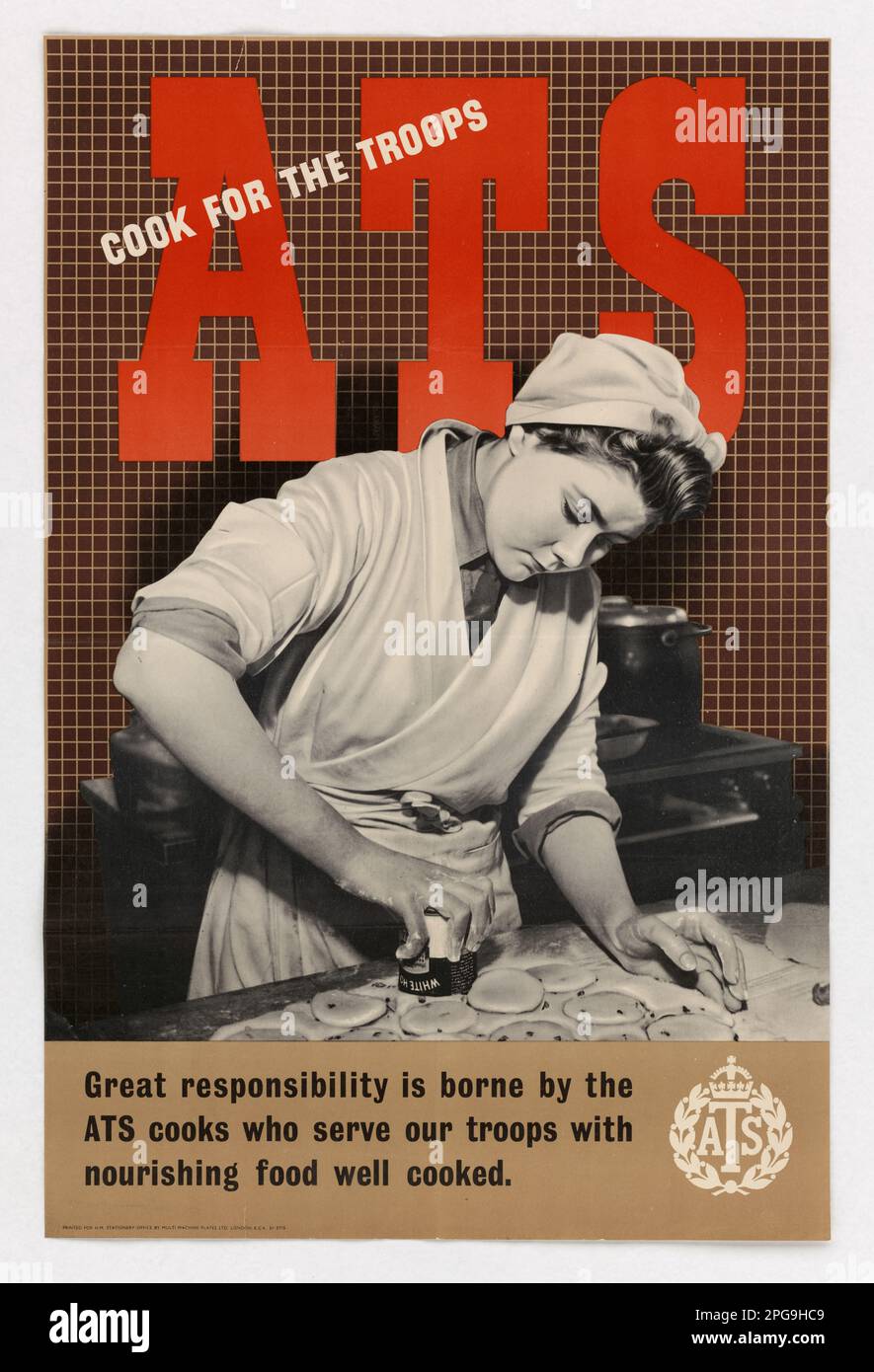 ATS Cook for the Troops. Country: England Printed By: Multi Machine ...
