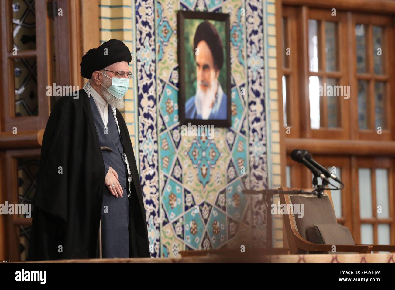 Mashhad, Razavi Khorasan, Iran. 21st Mar, 2023. This handout picture ...