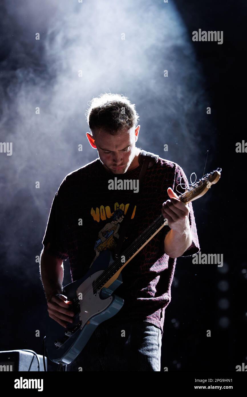 BARCELONA - MAR 9: Wunderhouse (band) perform on stage at Sant Jordi ...