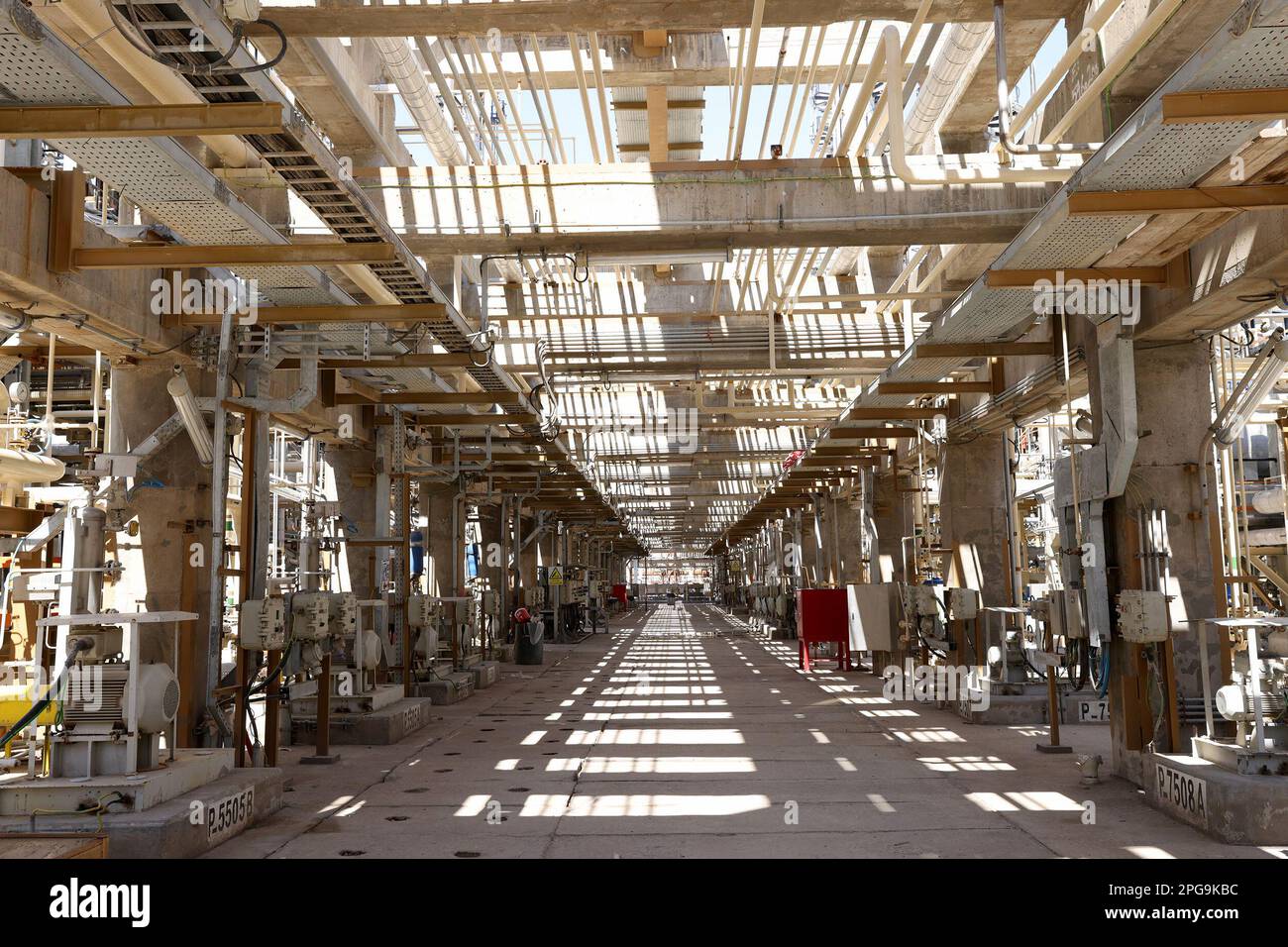Abadan, Khuzestan, Iran. 20th Mar, 2023. A view of Abadan Refinery ...