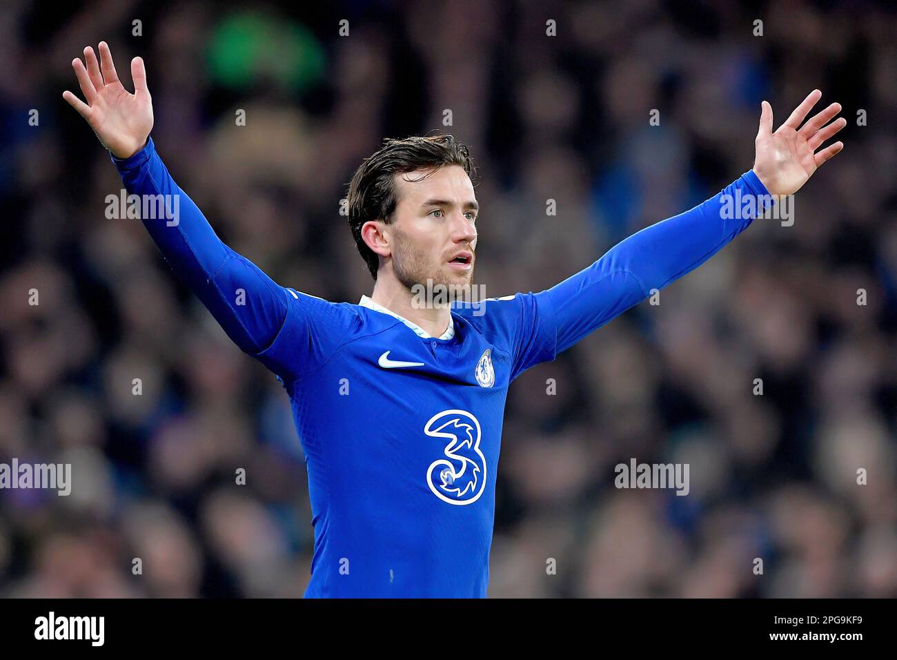 Ben Chilwell of Chelsea - Chelsea v Borussia Dortmund, UEFA Champions ...