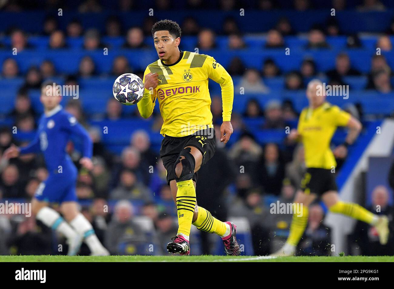 Jude Bellingham of Borussia Dortmund - Chelsea v Borussia Dortmund ...
