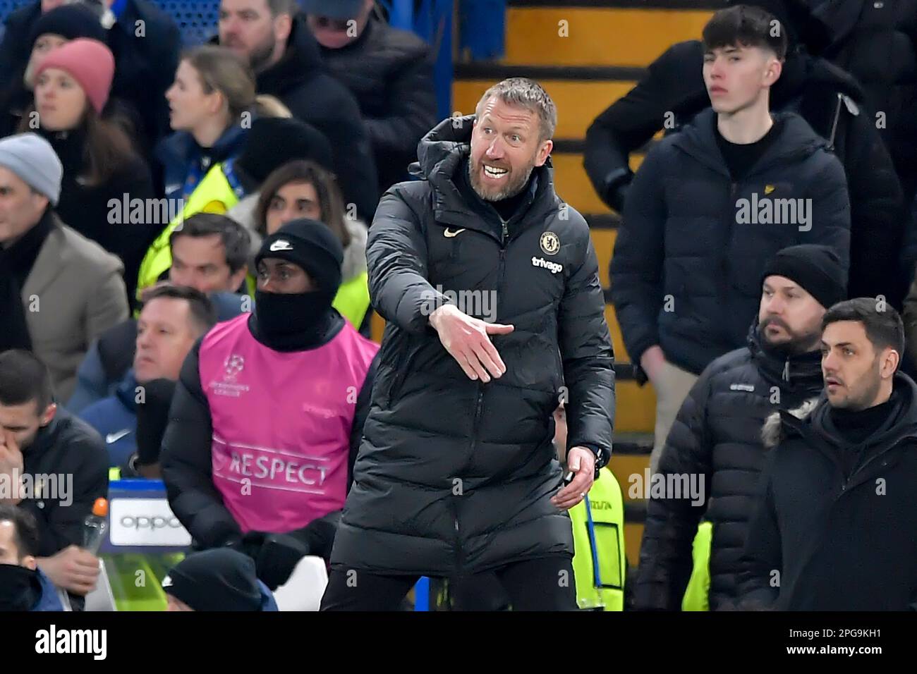 Manager of Chelsea Graham Potter - Chelsea v Borussia Dortmund, UEFA ...