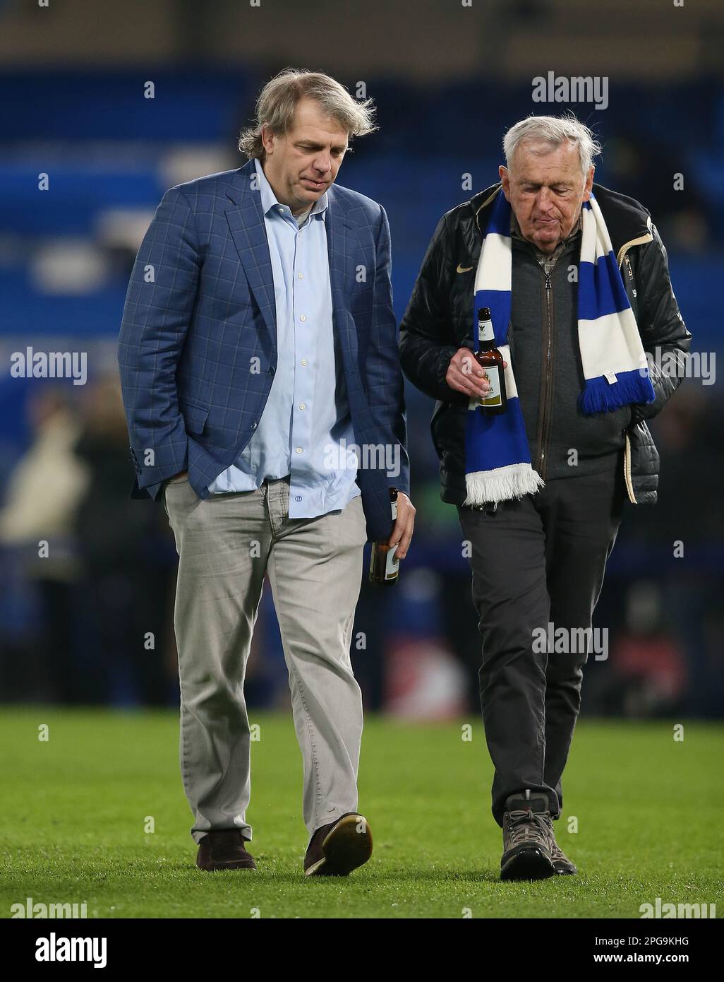 Owner of Chelsea, Todd Boehly (L) - Chelsea v Borussia Dortmund ...