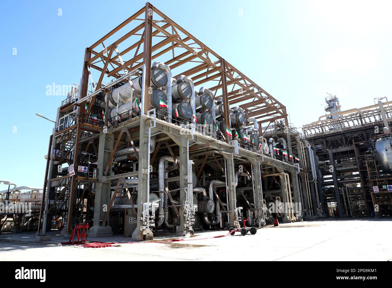 Abadan, Khuzestan, Iran. 20th Mar, 2023. A view of Abadan Refinery ...