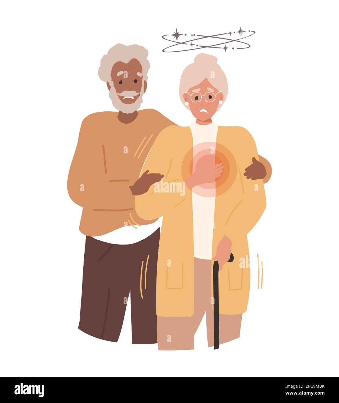 Old man woman reaction hi-res stock photography and images - Alamy