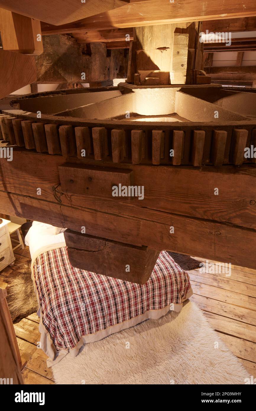 Converted windmill. Traditional Homes, Rural setting, United Kingdom ...