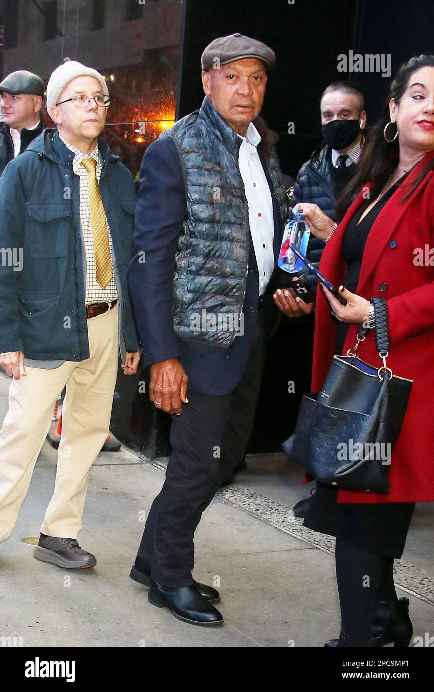 New York NY, USA. 21st Mar, 2023. Reggie Jackson seen at Good Morning ...