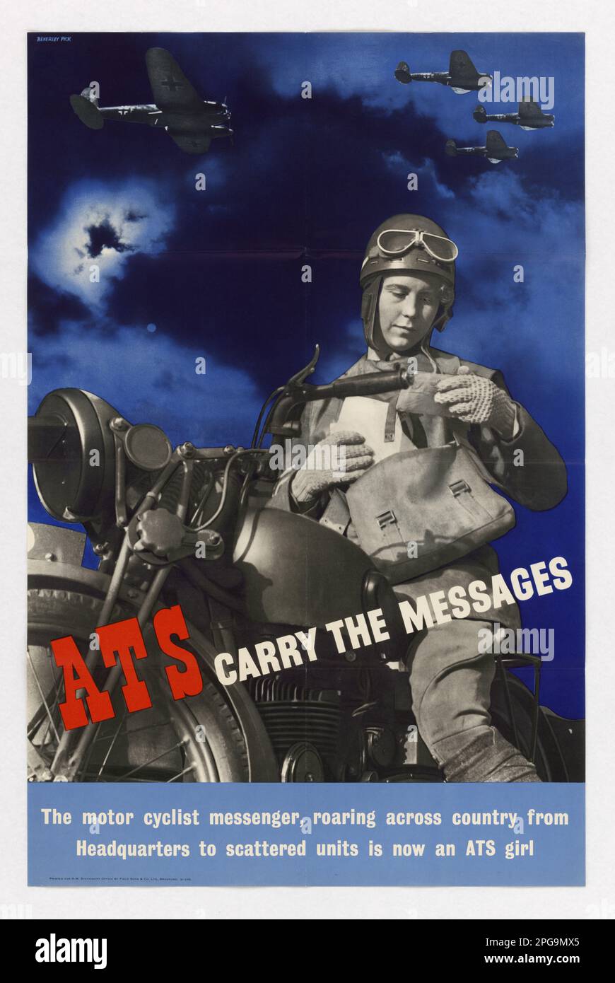 ATS Carry the Messages. Country: England Artist: Beverly Pick Printed ...