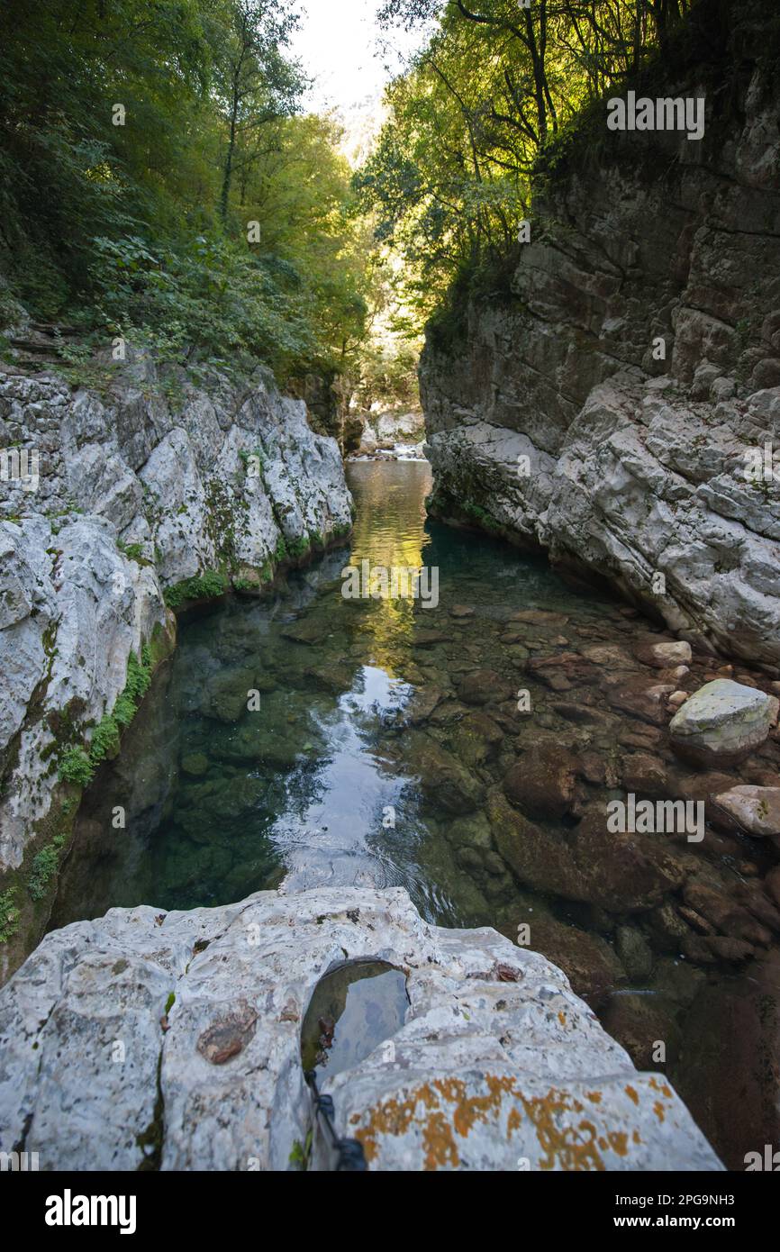 gole del fiume calore, parco nazionale del cilento e vallo di diano ...