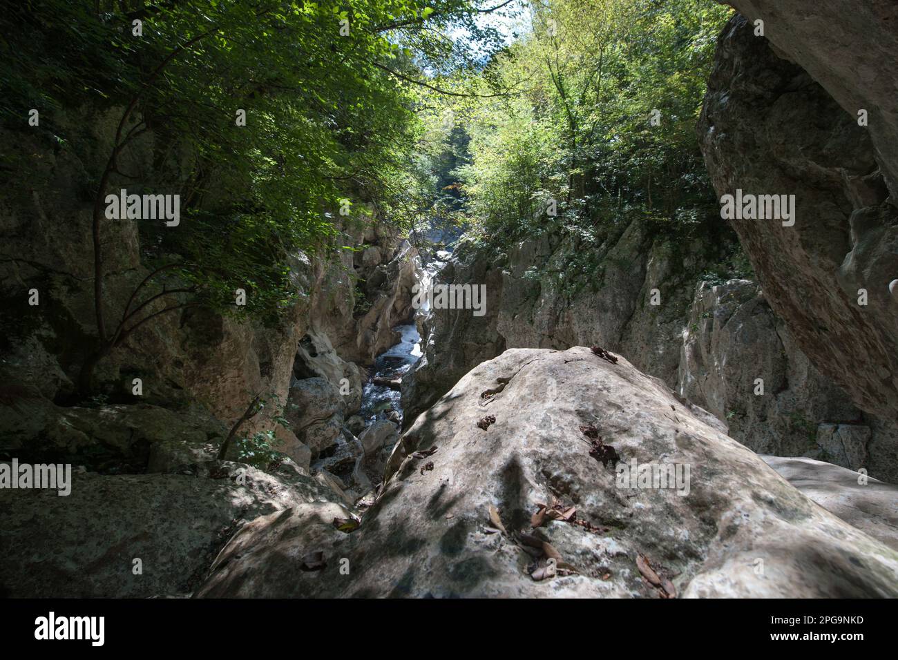 gole del fiume calore, parco nazionale del cilento e vallo di diano ...