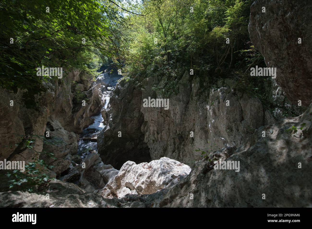 gole del fiume calore, parco nazionale del cilento e vallo di diano ...