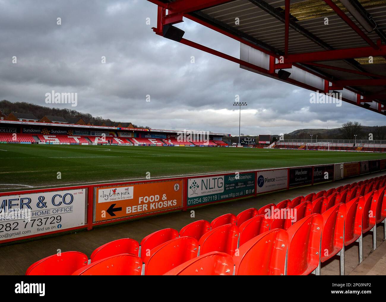 Accrington stanley stadium general view hi-res stock photography and ...