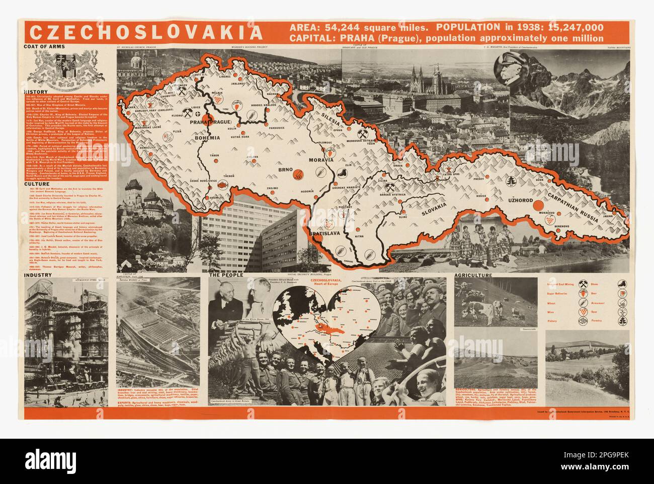 Czechoslovakia. 1942 - 1945. Office for Emergency Management. Office of ...