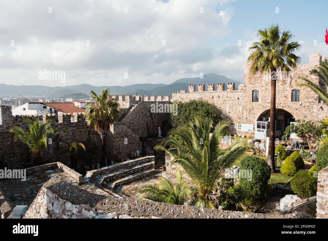 Marmaris Castle is a historical fortress located in the coastal city of ...