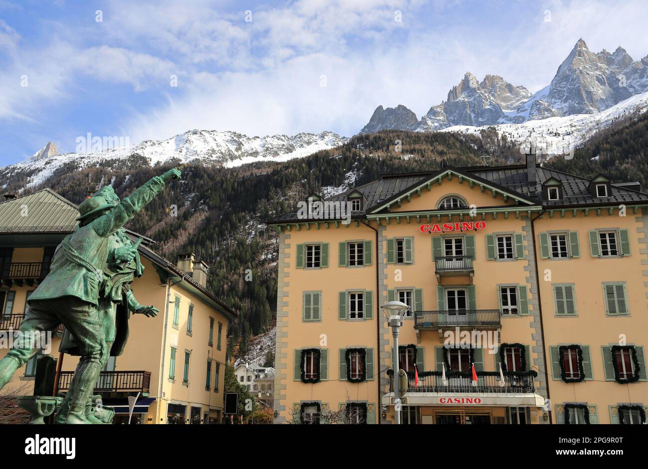 Chamonix mont blanc 1924 hi-res stock photography and images - Alamy
