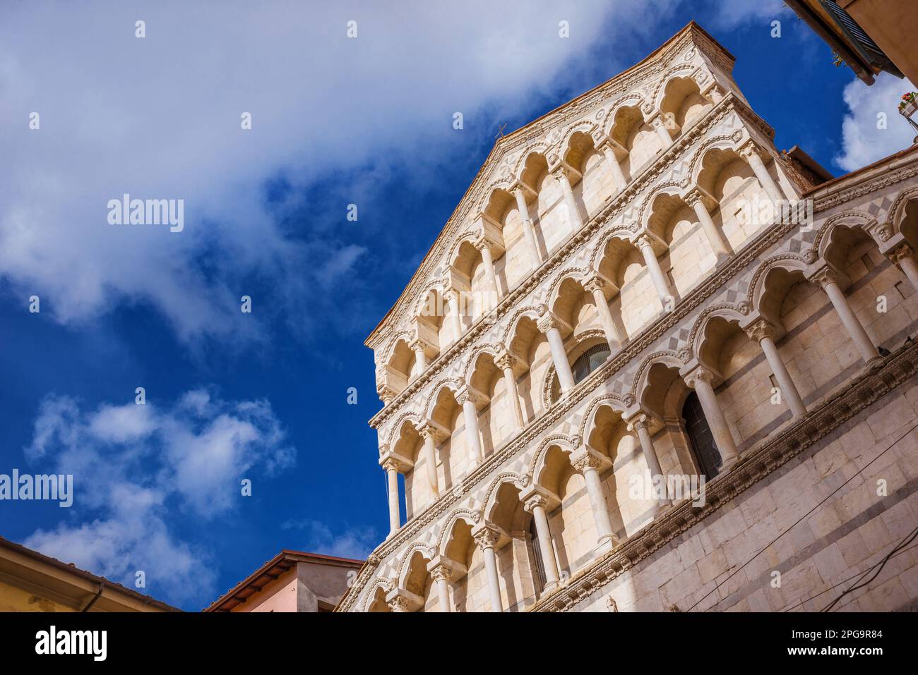 Saint Michael in Borgo, a 14th century medieval church in the ...