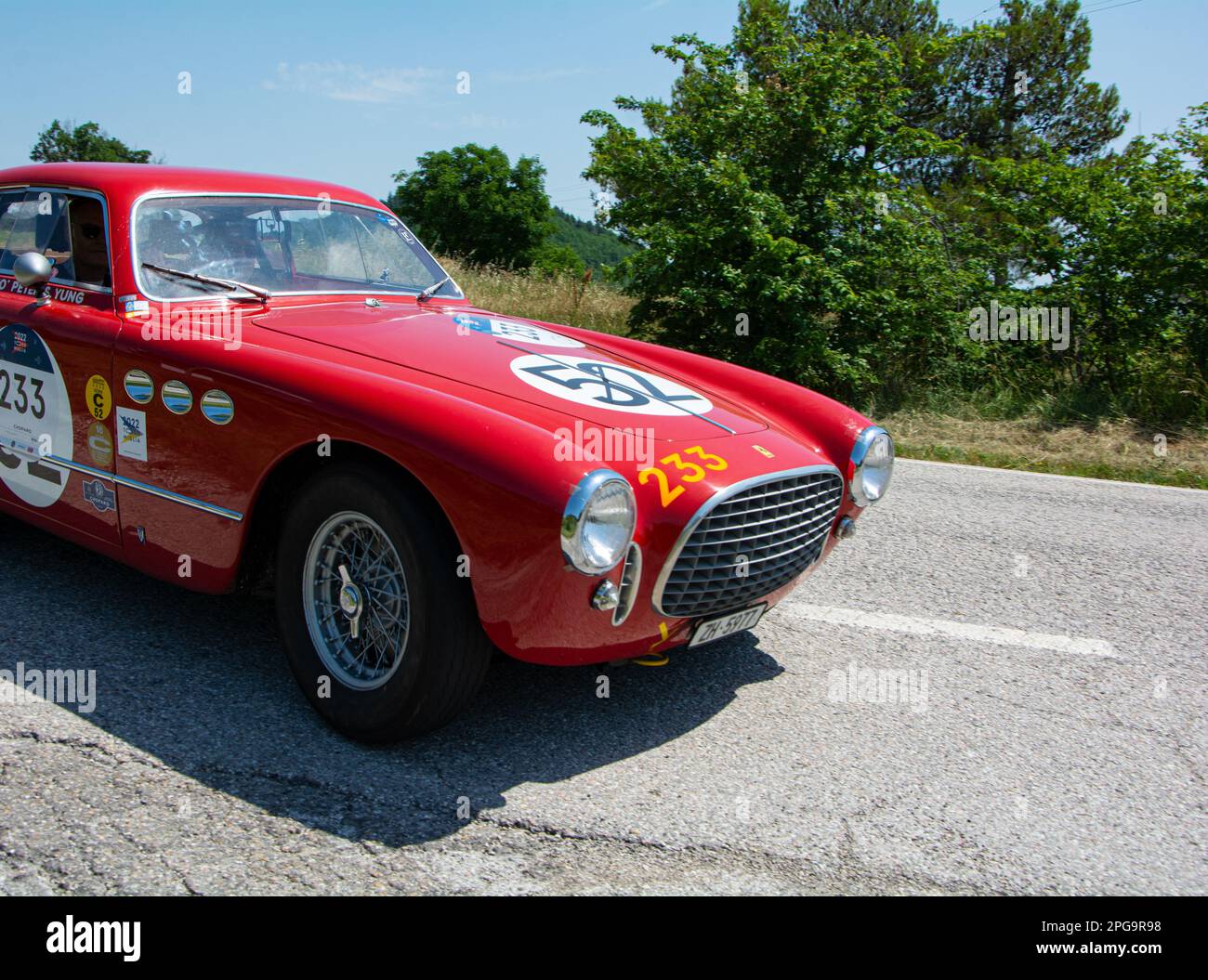 URBINO - ITALY - JUN 16 - 2022 : FERRARI 195 INTER COUPE GHIA 1951 on ...