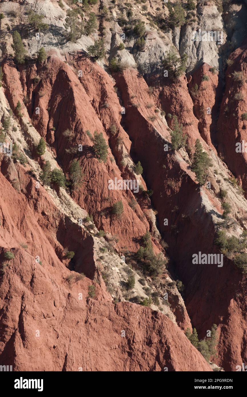 montagne dell'alto atlante,passo tichka, marrakech, marocco, nord ...