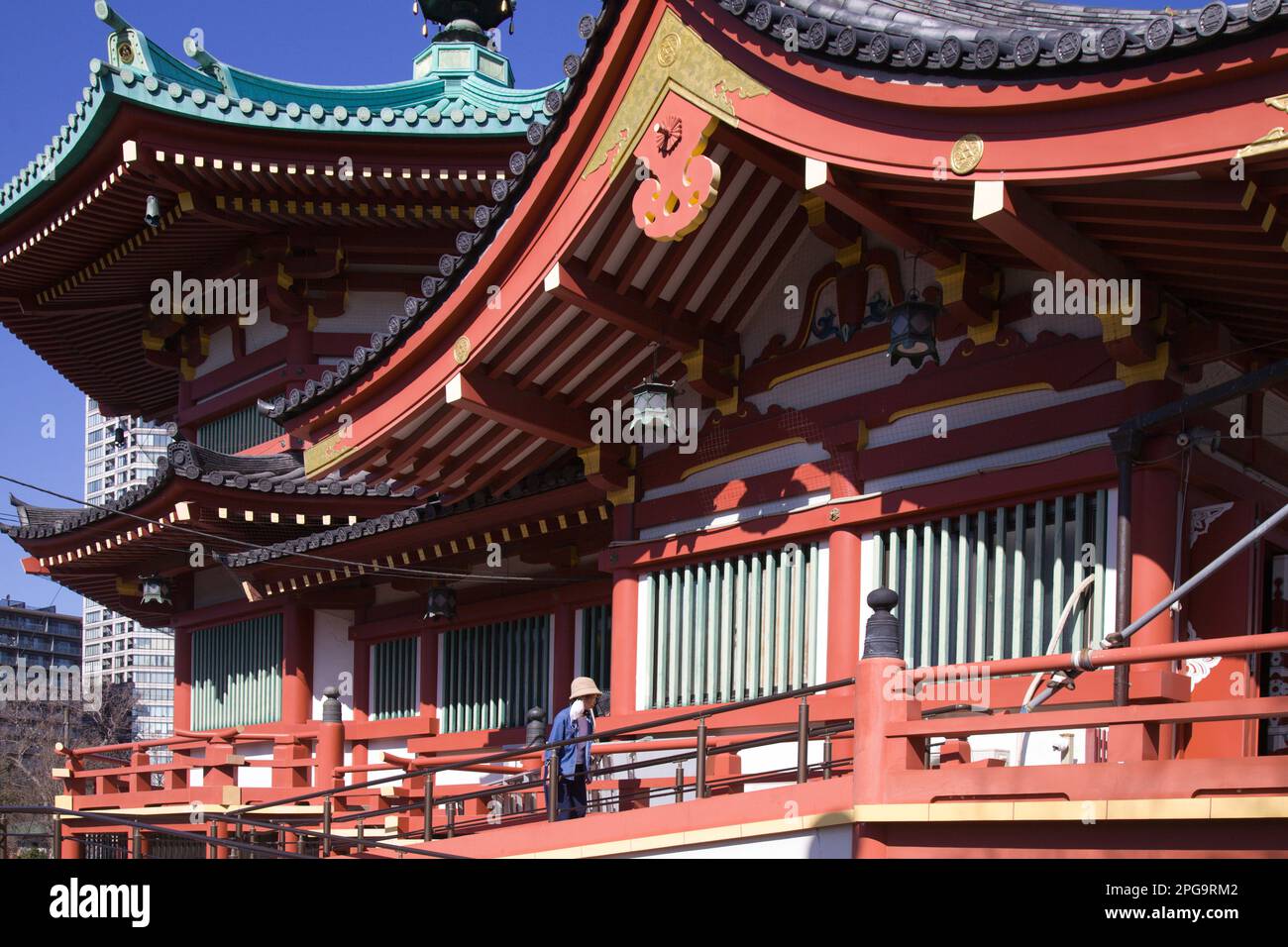 Japan, Tokyo, Ueno, Bentendo buddhist temple Stock Photo - Alamy