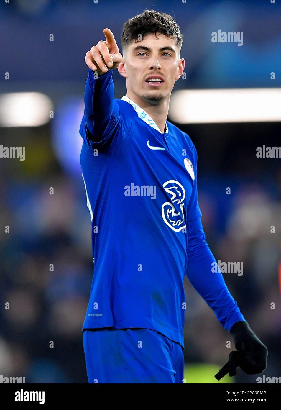 Kai Havertz of Chelsea - Chelsea v Borussia Dortmund, UEFA Champions ...