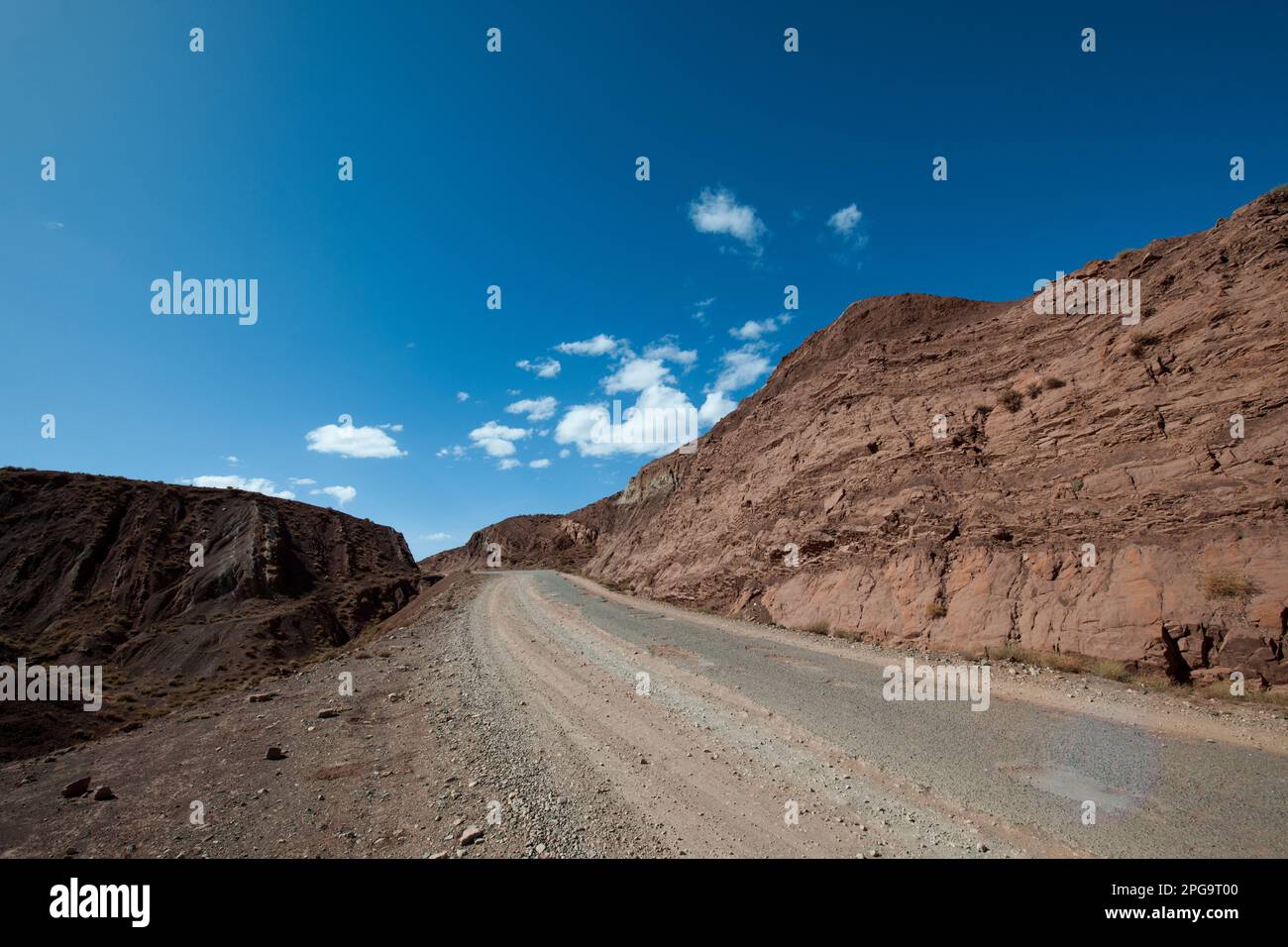 valle dell'ounila, montagne dell'alto atlante, marrakech, marocco, nord ...
