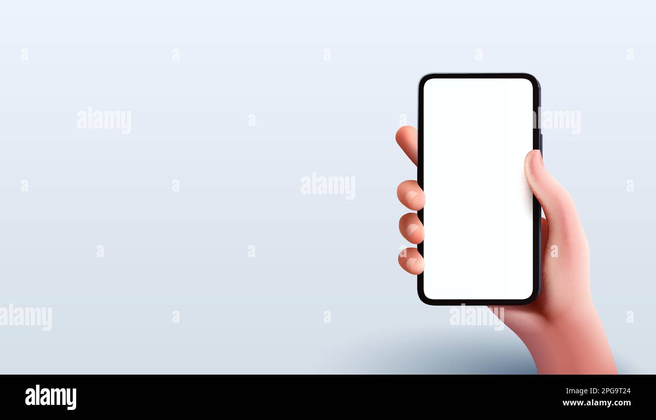 Smart phone using, hand hold gadget electronic. Vector illustration ...