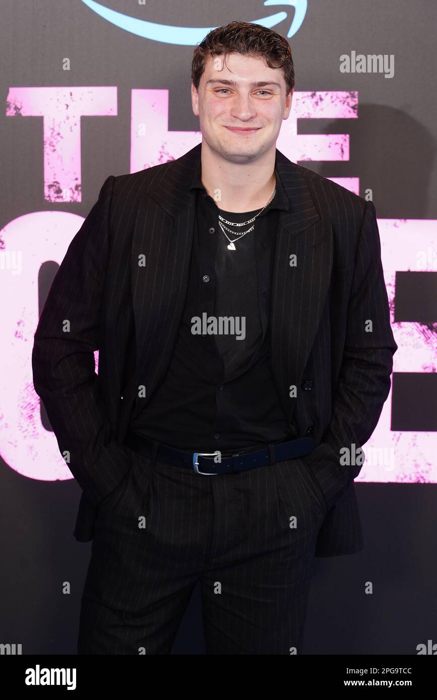 Sam Buchanan attending the UK premiere of The Power at the Odeon Luxe ...
