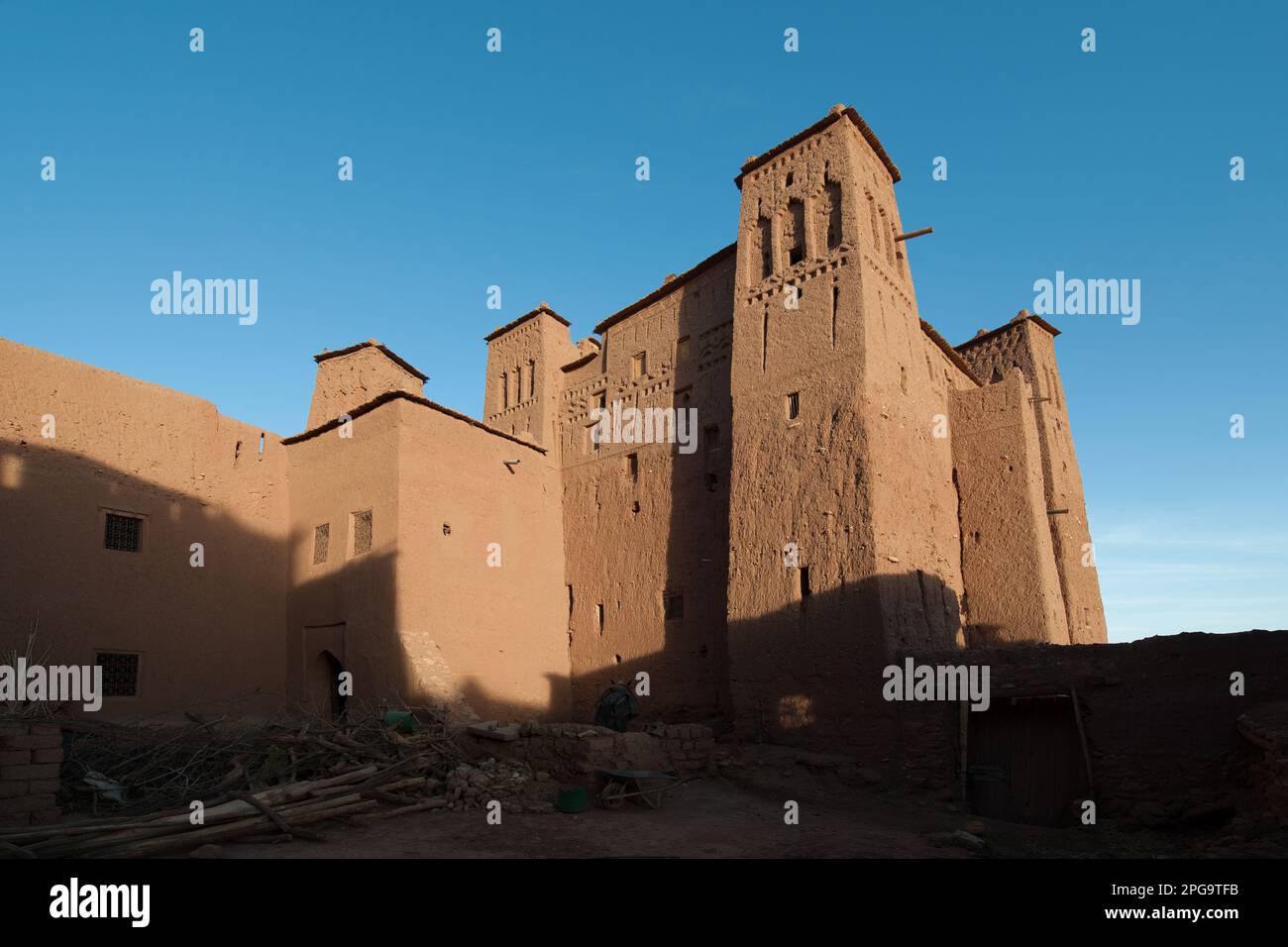 ait ben haddou, montagne dell'atlante, marrakech, marocco, nord africa ...