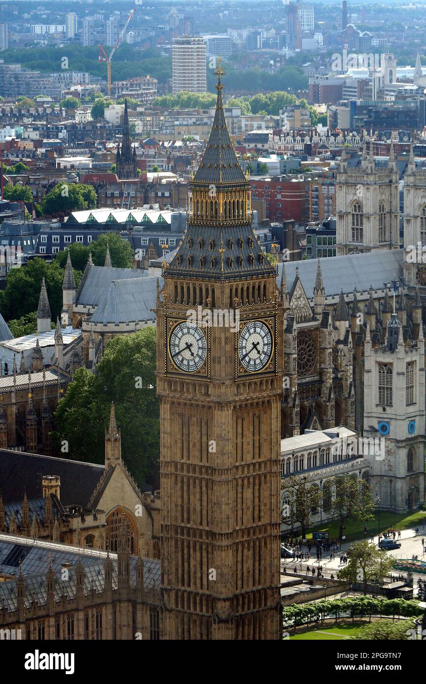 Big Ben, Clock Tower, Palace of Westminster, Houses of Parliament ...