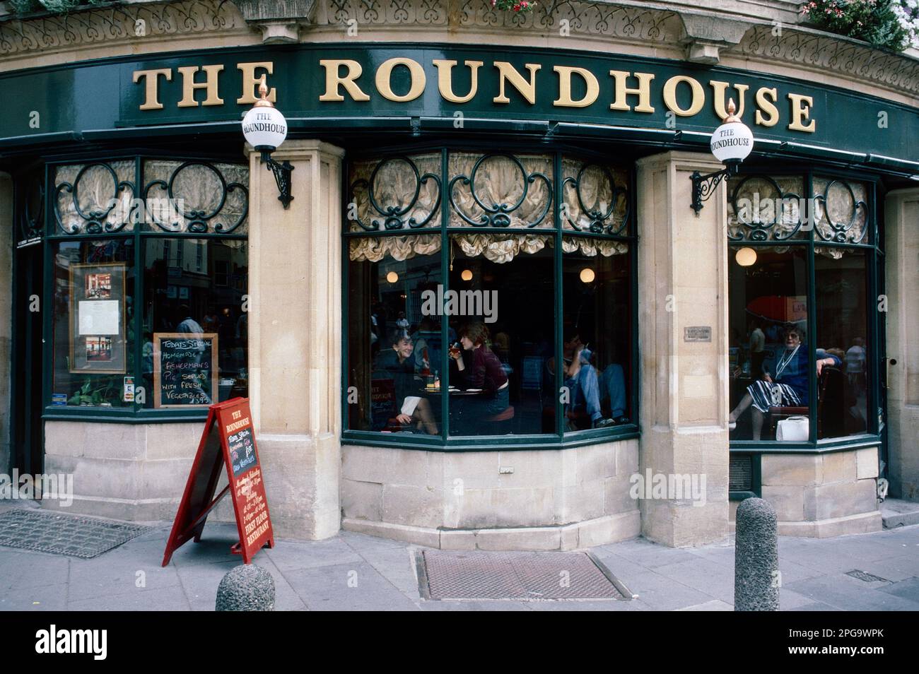 The Roundhouse Pub and Restaurant, Bath, England Stock Photo - Alamy