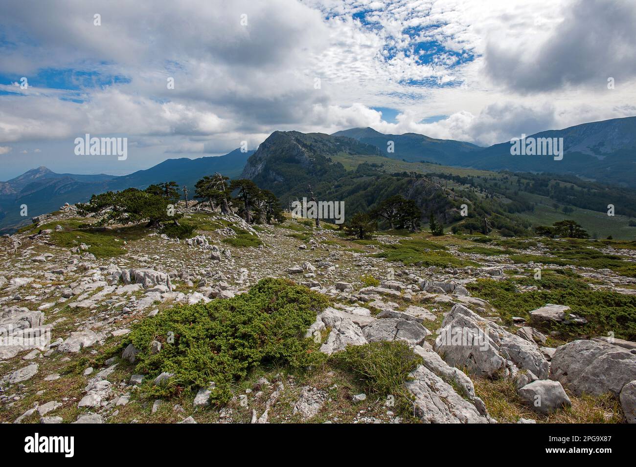 serra di crispo, monte pollino, parco nazionale del pollino, basilicata ...