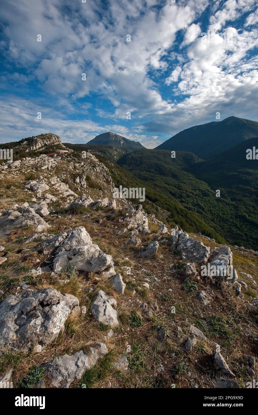 santuario della madonna del pollino, monte pollino, parco nazionale del ...