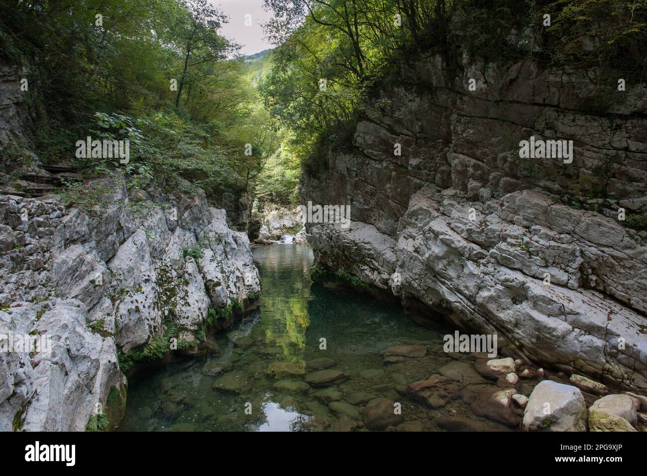 gole del fiume calore, parco nazionale del cilento e vallo di diano ...