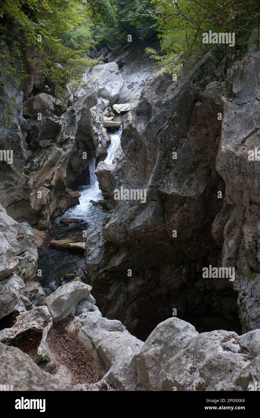 gole del fiume calore, parco nazionale del cilento e vallo di diano ...