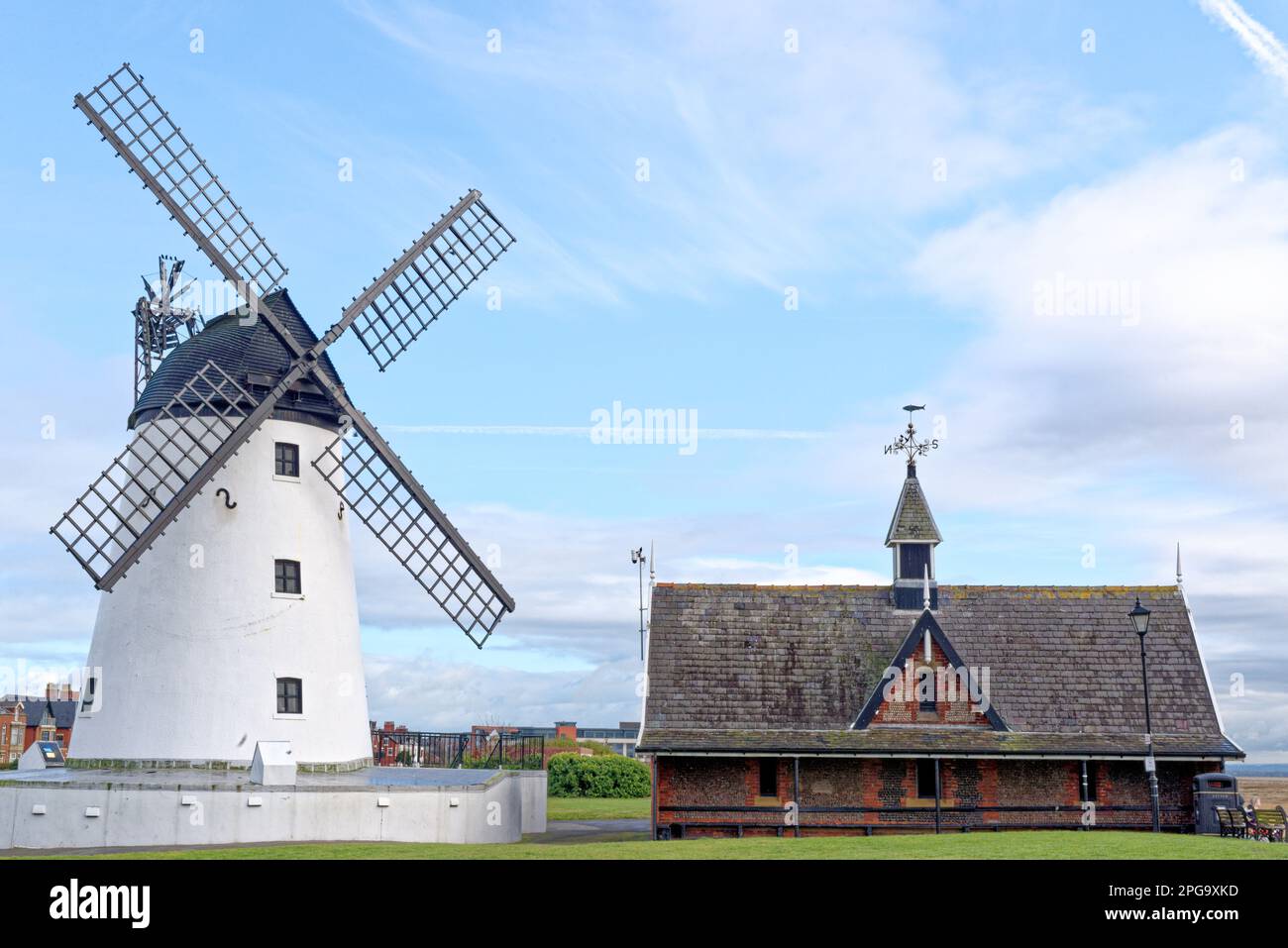 Lytham St Annes Windmill. Lytham Windmill is situated on Lytham Green ...