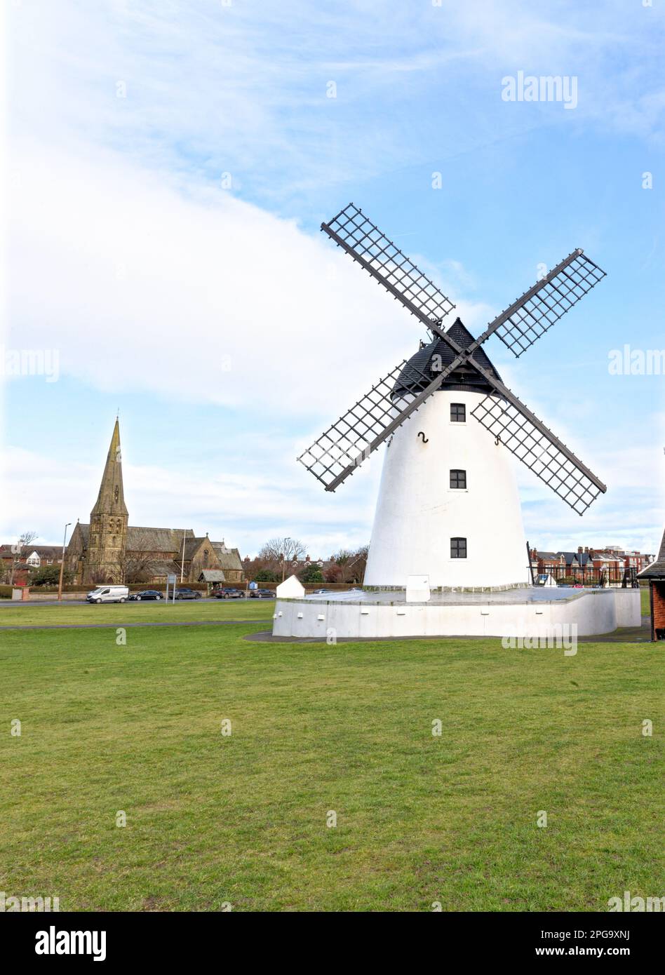 Lytham St Annes Windmill. Lytham Windmill is situated on Lytham Green ...