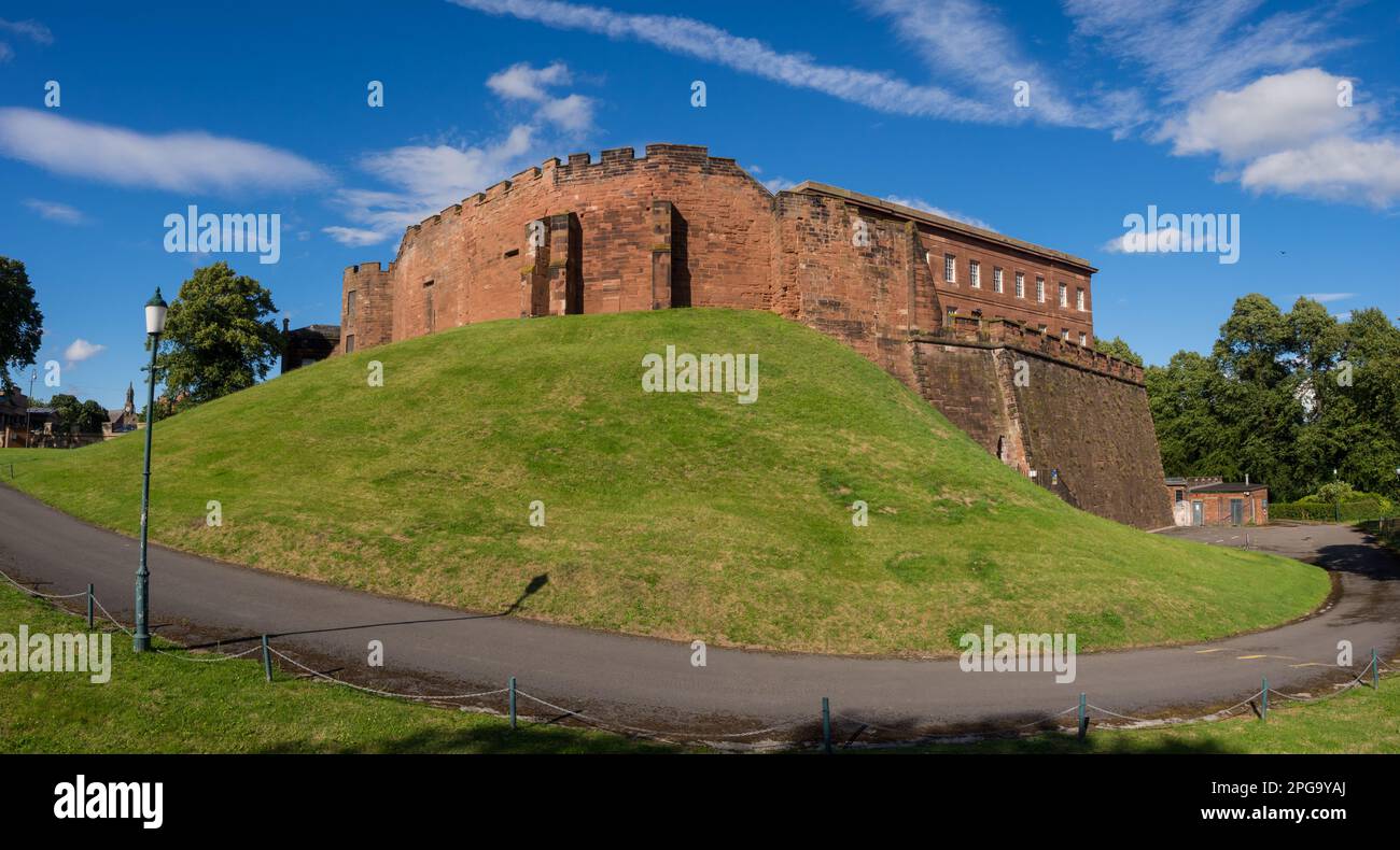 Chester Castle is in the city of Chester, Cheshire, England Stock Photo ...