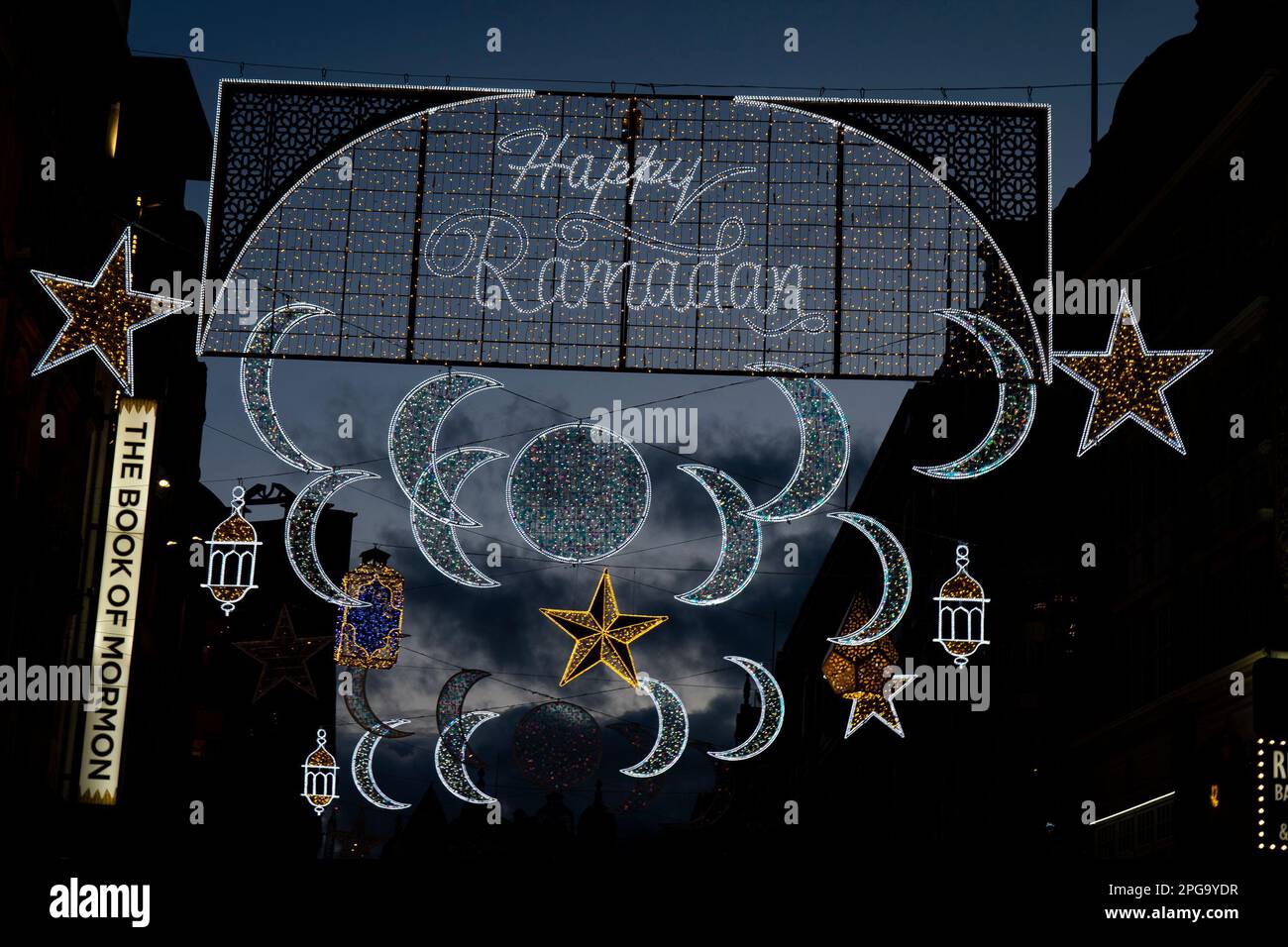 London's first ever Ramadan lights to celebrate the start of Ramadan ...