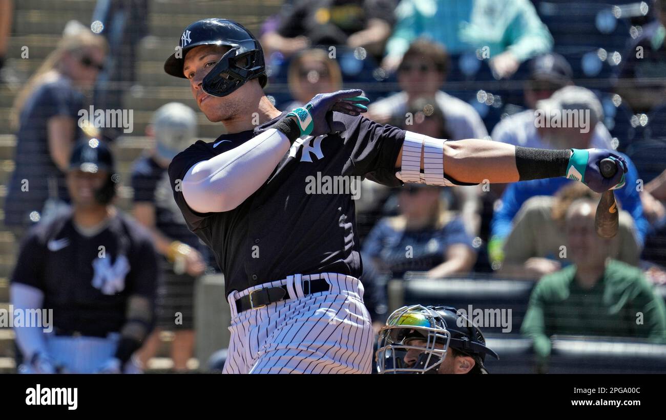 New York Yankees' Aaron Judge grounds out to Detroit Tigers third ...