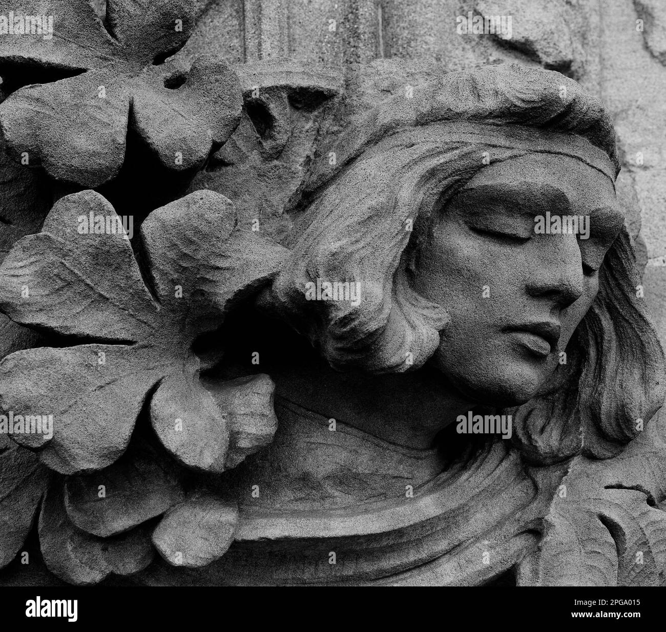 Spain barcelona detail ceiling Black and White Stock Photos & Images ...