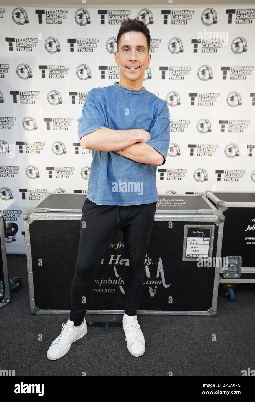 Russell Kane poses backstage during An Evening of Comedy for the ...