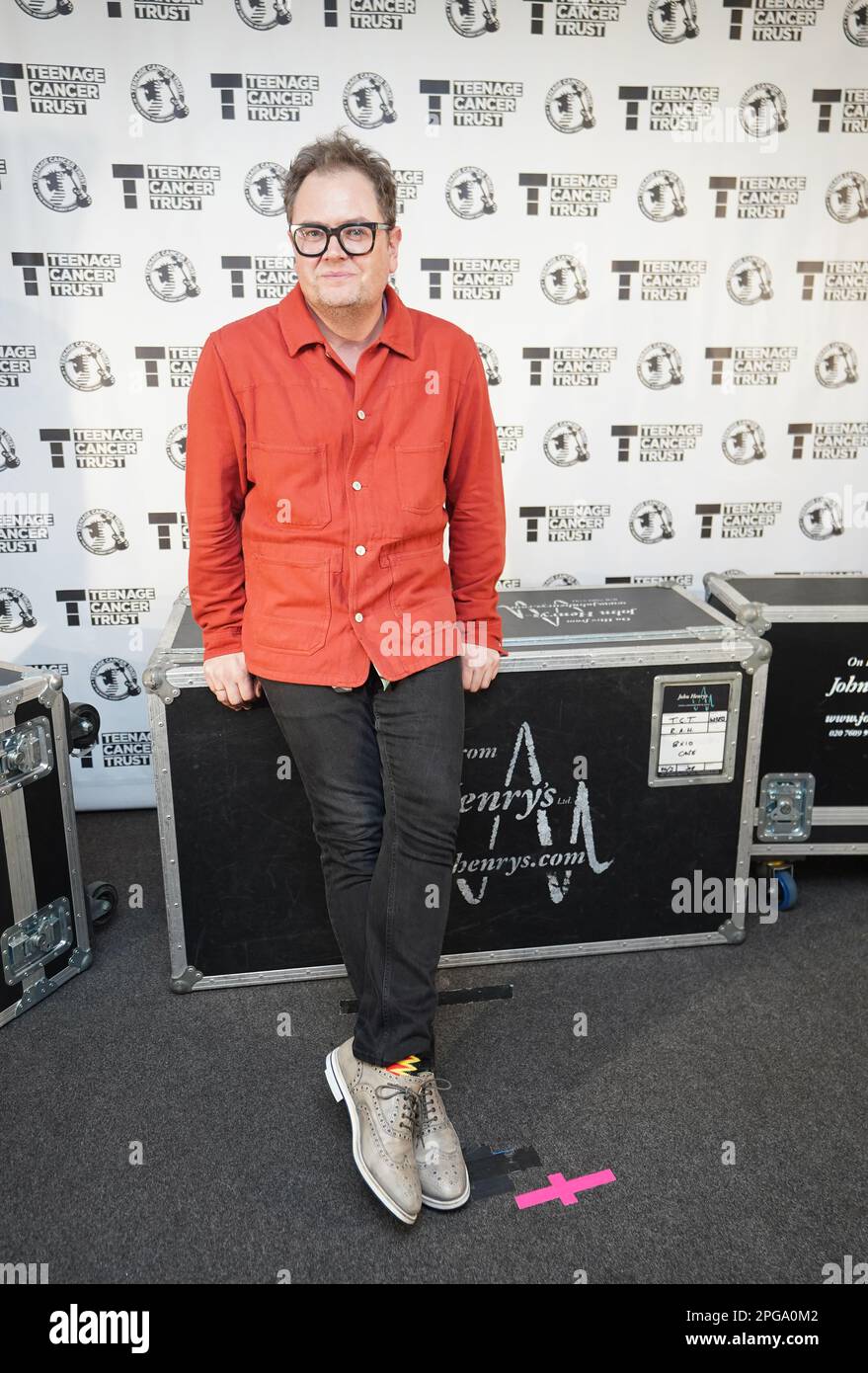 Alan Carr poses backstage during An Evening of Comedy for the Teenage ...