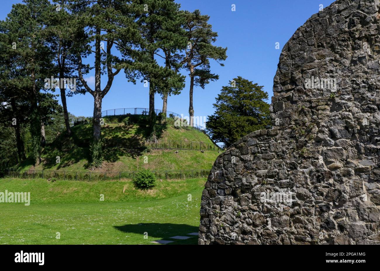 Motte antrim castle gardens hi-res stock photography and images - Alamy