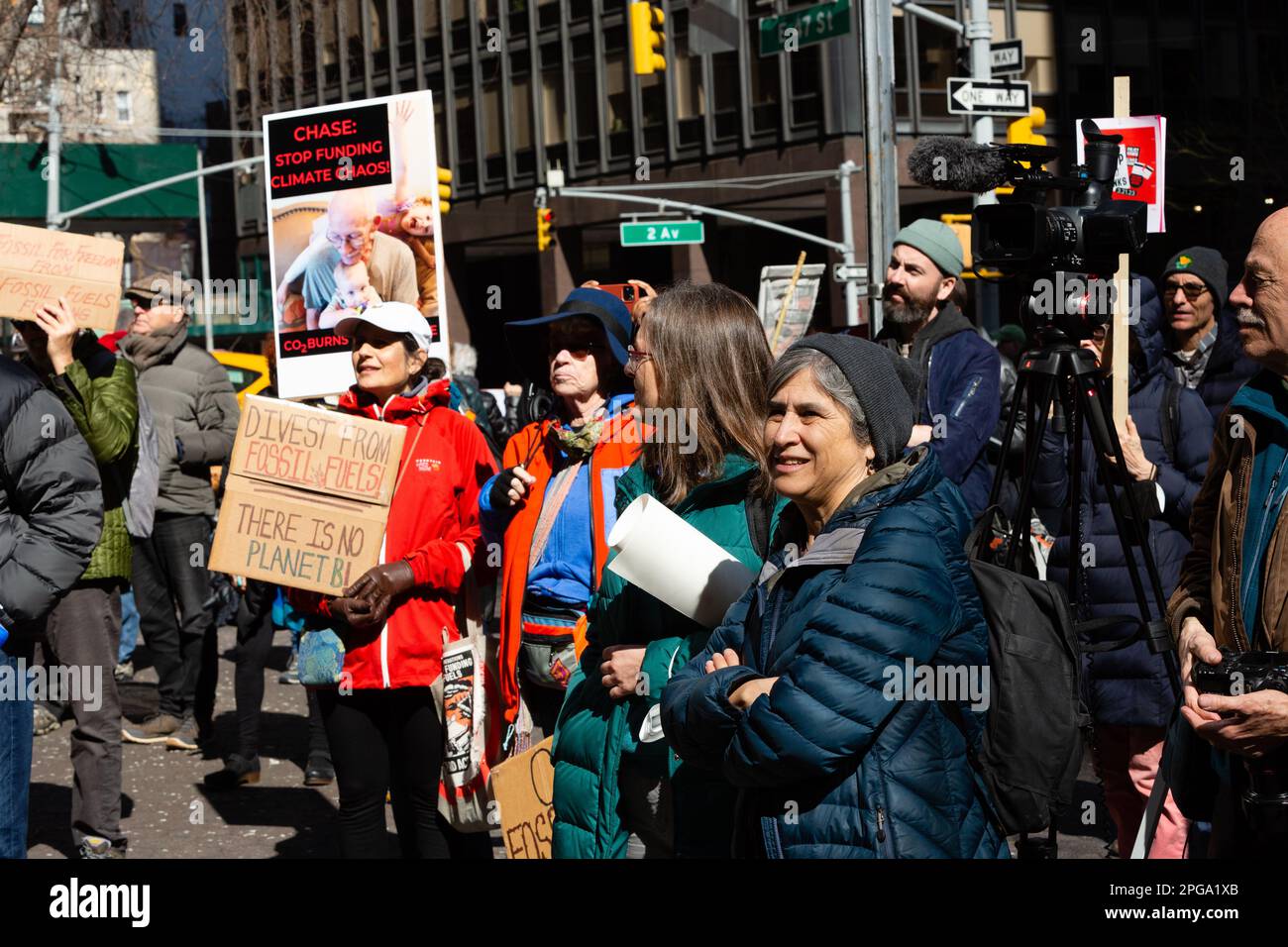 New York, NY, USA. 21st Mar, 2023. Third Act, the social activist ...