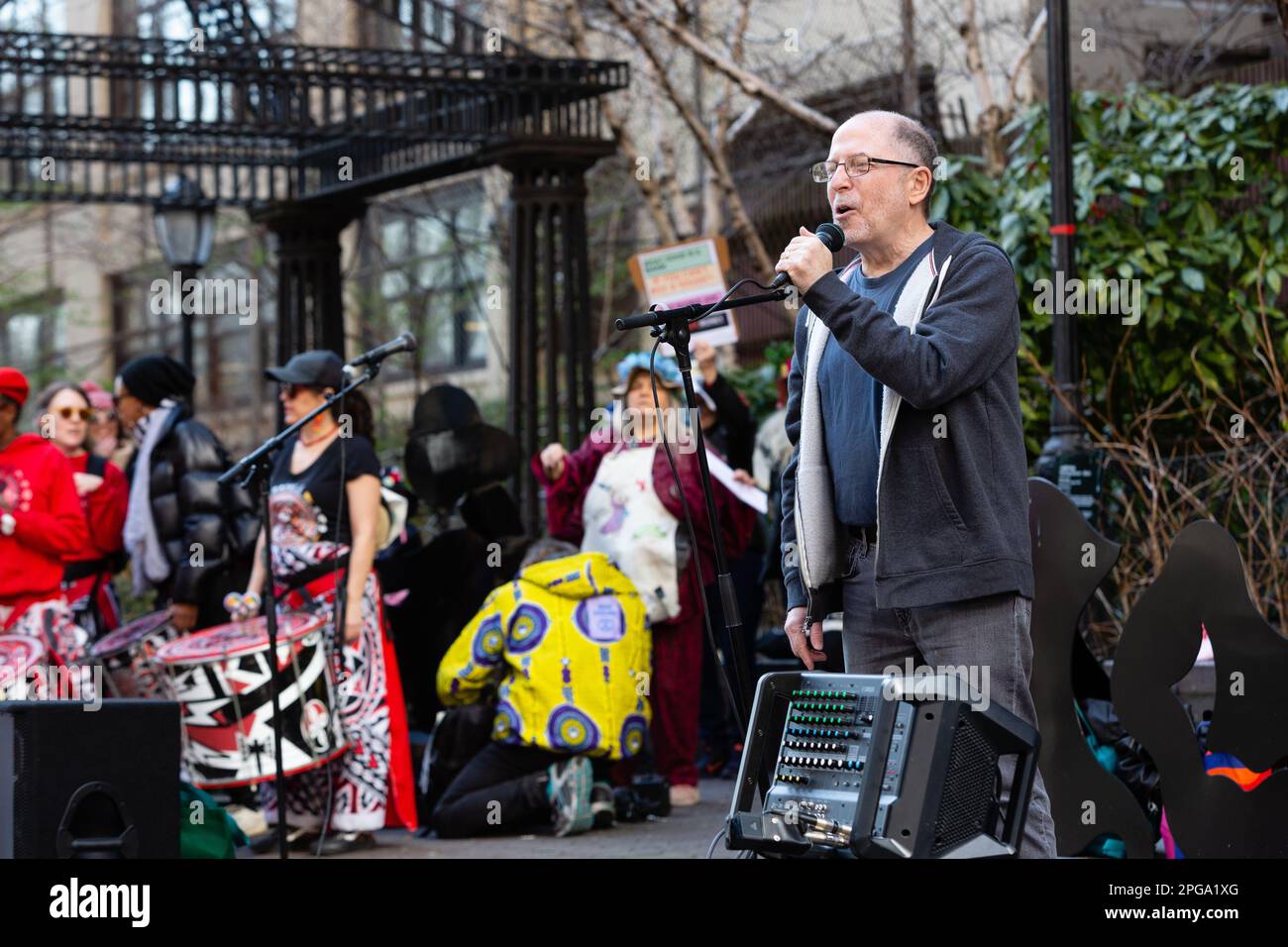 New York, NY, USA. 21st Mar, 2023. Third Act, the social activist ...